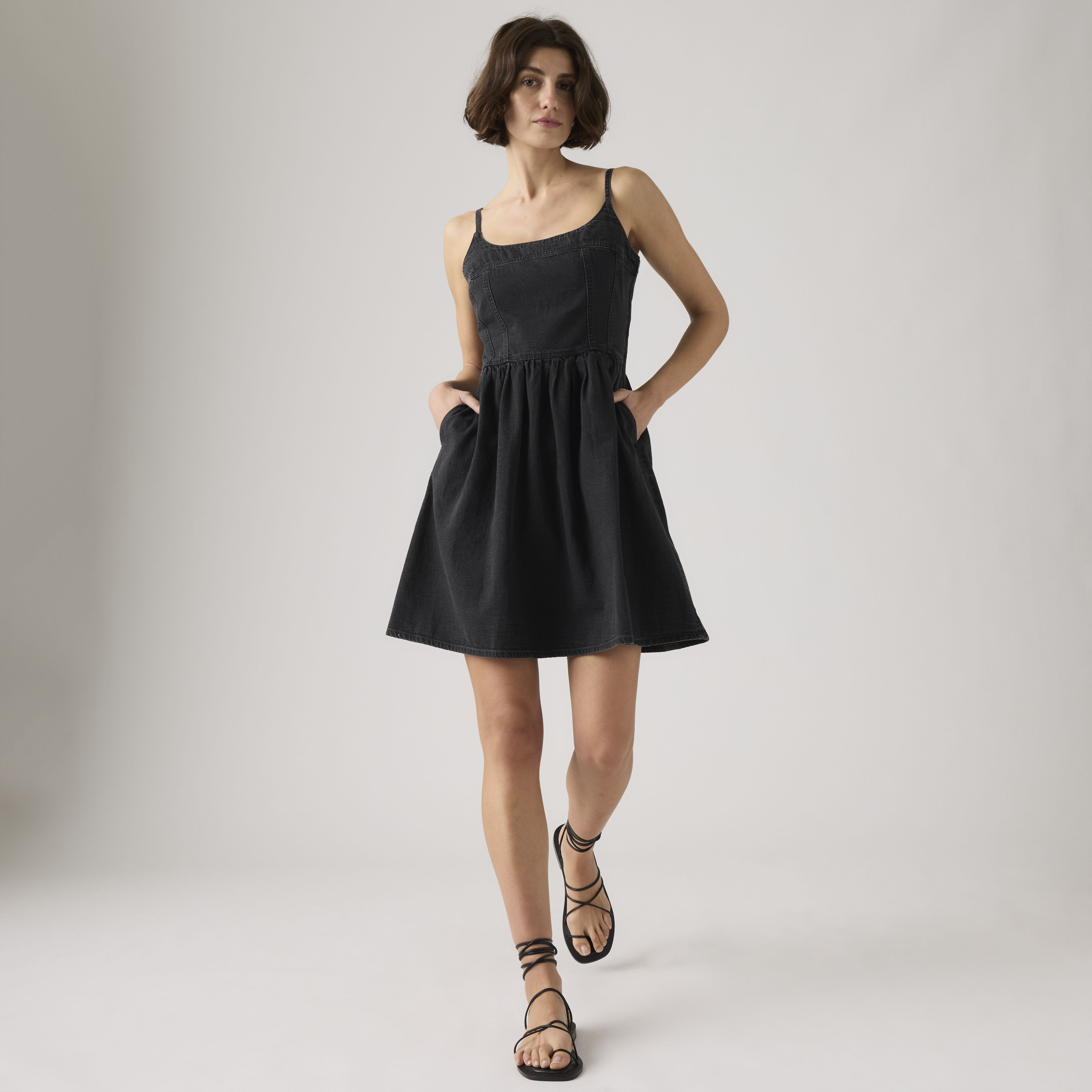 LEVI'S Jadine Denim Mini Dress